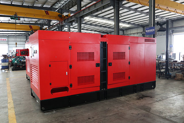 550KVA-950KVA Oil Cooled MAN Diesel Generator for Plaza from China ...
